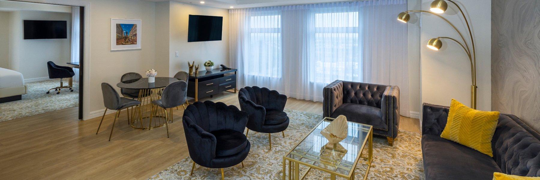 Refined Rooms at Halifax Tower Hotel